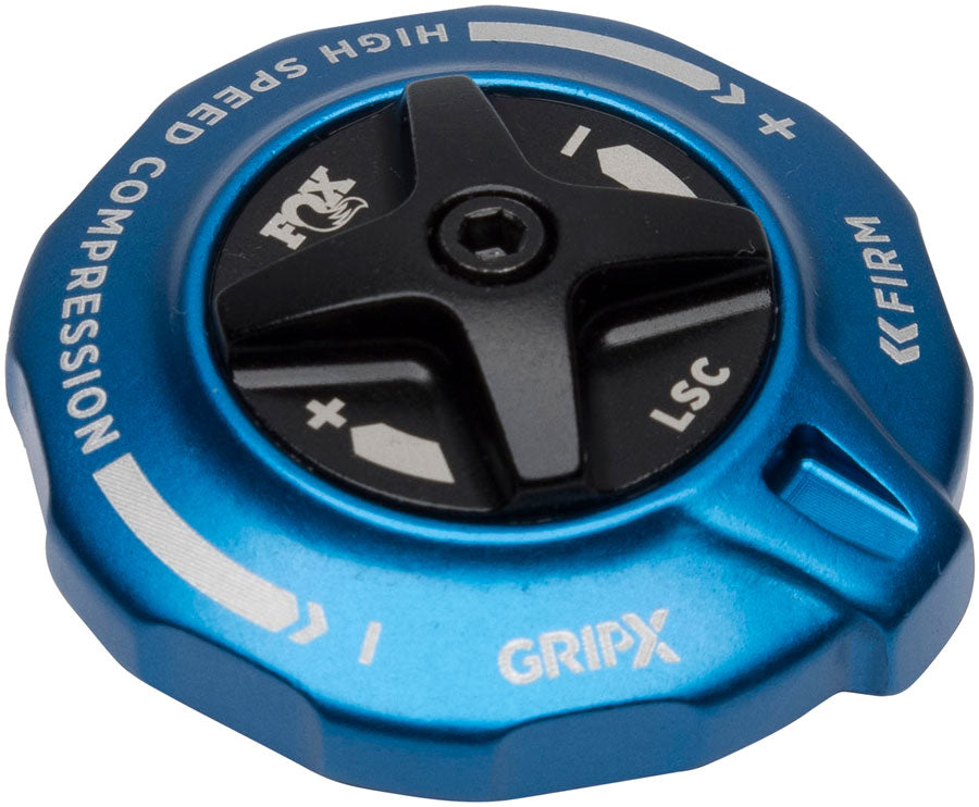 FOX GRIP X Top Cap Interface Parts - 2025 HSC / LSC Blue Ano – The Bike Hub