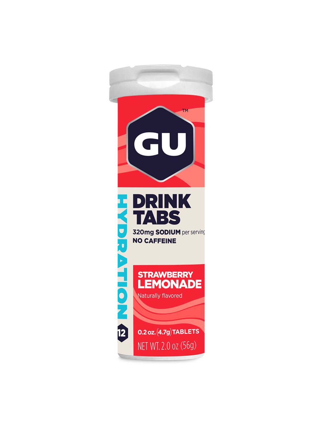 Supplement GU Hydration Tabs Strawberry Lemonade 8 Tube Box – The Bike Hub