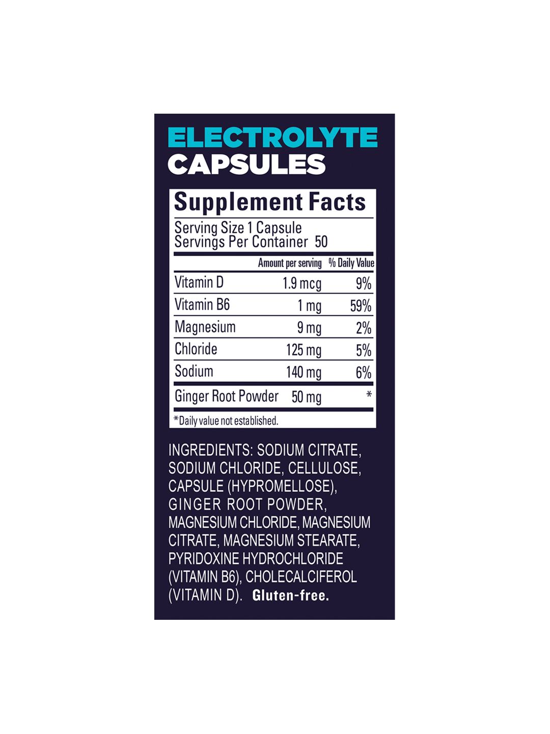 Supplement GU Roctane Electrolyte Capsules 50/Bottle – The Bike Hub