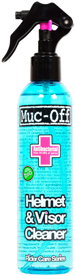 Muc-Off Visor Lens and Goggle Cleaner: 250ml Bottle – The Bike Hub