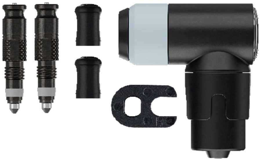Schwalbe Clik Valve Conversion Kit - Presta Valves Pair with Pump Head ...