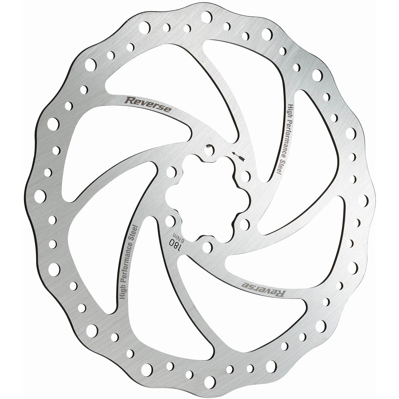 Reverse Steel Disc Rotor 180mm - Silver – The Bike Hub