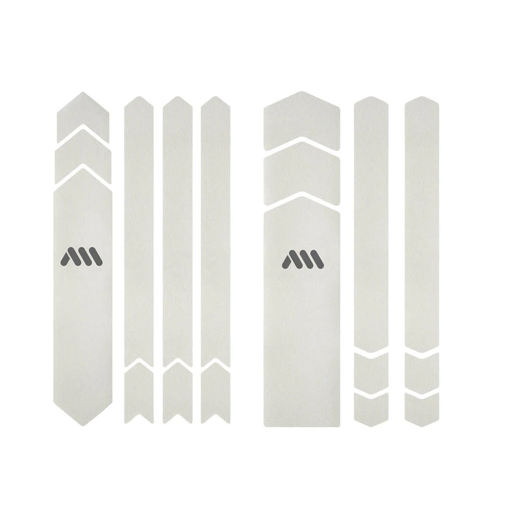 All Mountain Style E-Bike Honeycomb Frame Guard Clear/Silver – The Bike Hub